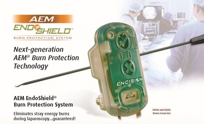 Encision » AEM EndoShield® Burn Protection System